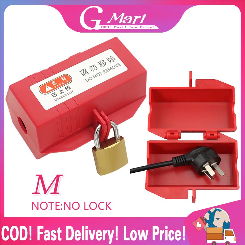 Plug Lock Box Household Plug Lockout Device Industrial Plug Safety Tool ...