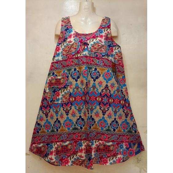 PK004 (ORIGINAL BATIK) Thailand Batik Duster Balloon Pambahay Pantulog ...