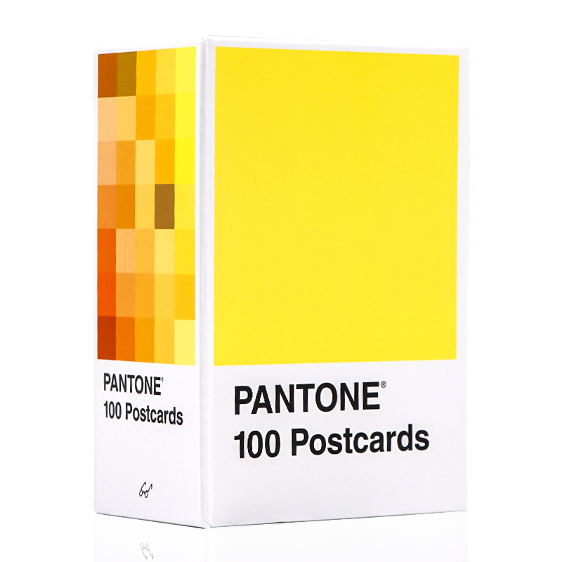 English original Pantone postcards Pantone postcards 100 gift boxed ...