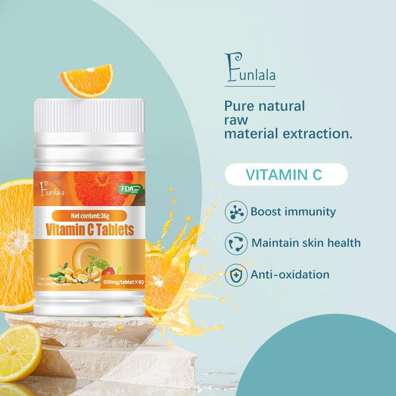 FUNLALA vitamin C chewable orange flavor supplement vitamin C Enhance ...