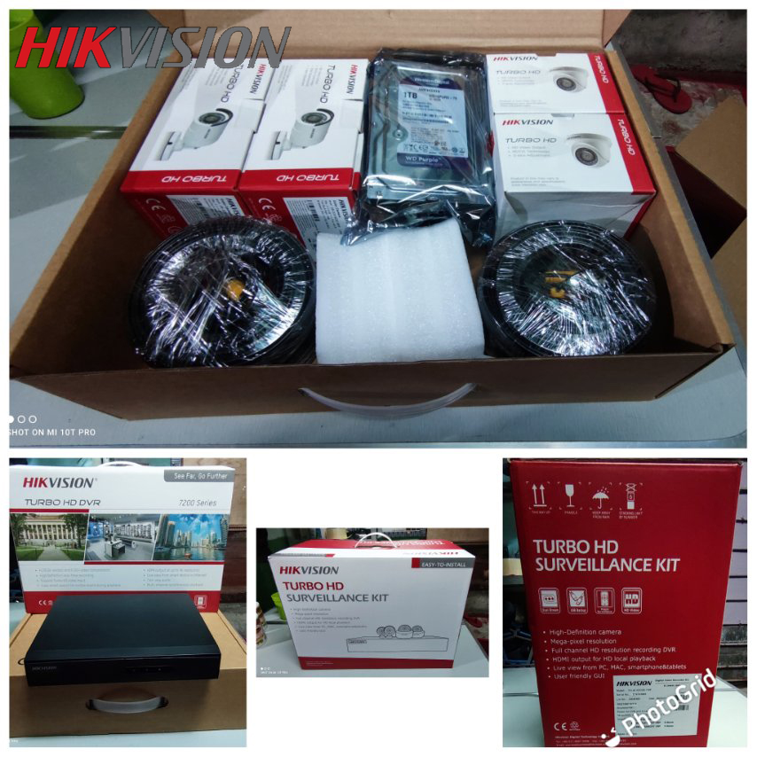 HIKVISION - TURBO HD SURVEILLANCE KIT 7200 SERIES | Lazada PH