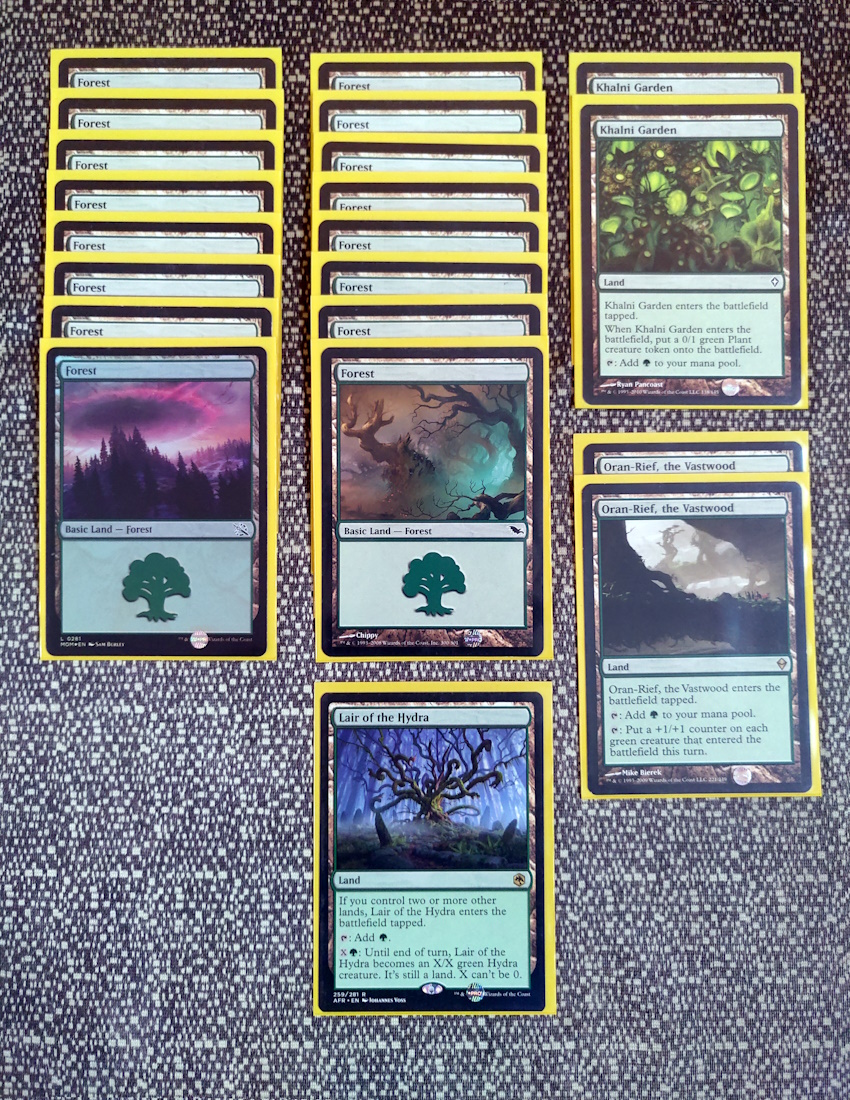 Giantbaiting (Magic The Gathering Deck / MonoGreen Combo / Modern-Legal / Tournament-Grade ...