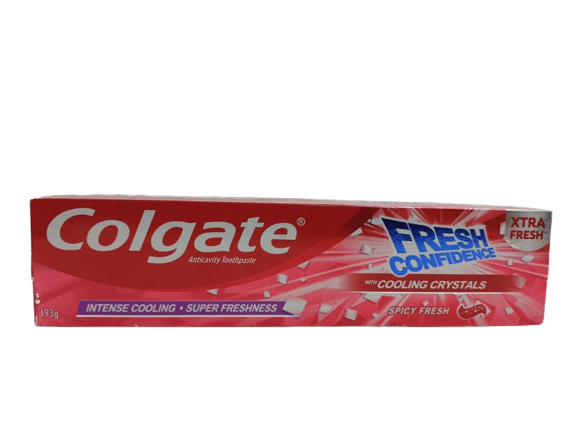 COLGATE Fresh Confidence with Cooling Crystals 193G Spicy Fresh | Lazada PH