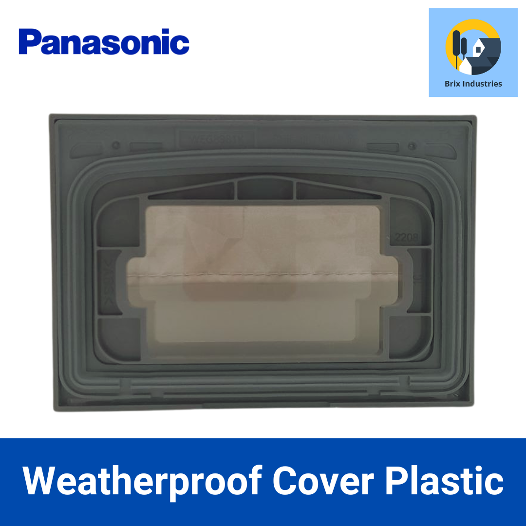 Panasonic Weatherproof Cover Plastic TRANSPARENT #WEG8981P | Lazada PH