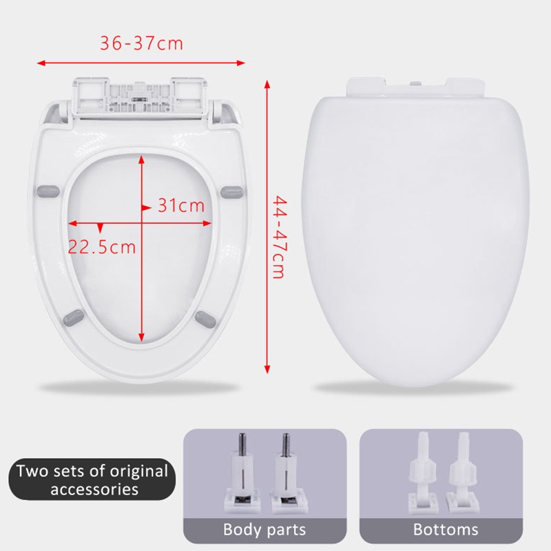 【COD】liyixuan255087 CJ Toilet Seat with Slow Close U/V/O Type Standard ...