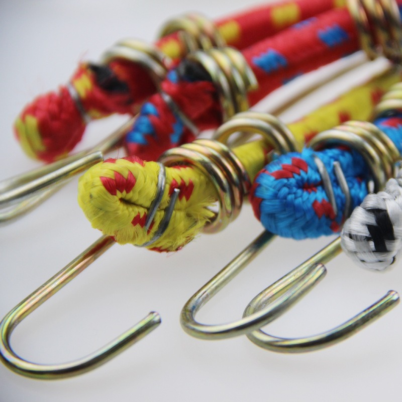 Color luggage elastic fixing belt motorcycle elastic binding double ...