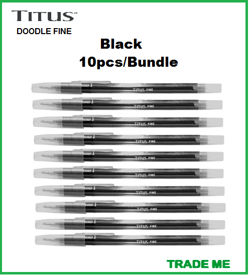 Ball Pen Titus Doodle Fine, 0.5mm, (10PCS/BUNDLE) | Lazada PH