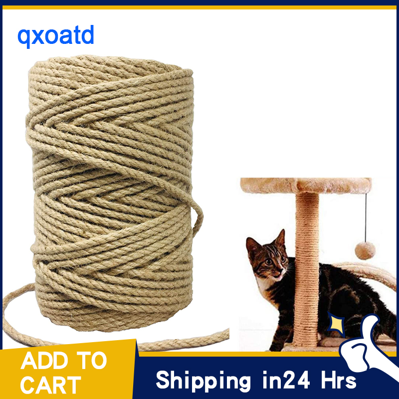 DIY Cat Scratching Post Rope Twisted Sisal Rope Replacement Cat Tree ...
