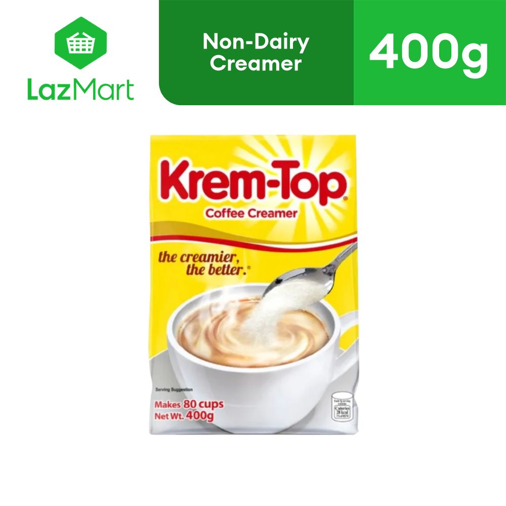 Krem-Top Non-Dairy Coffee Creamer 400g | Lazada PH