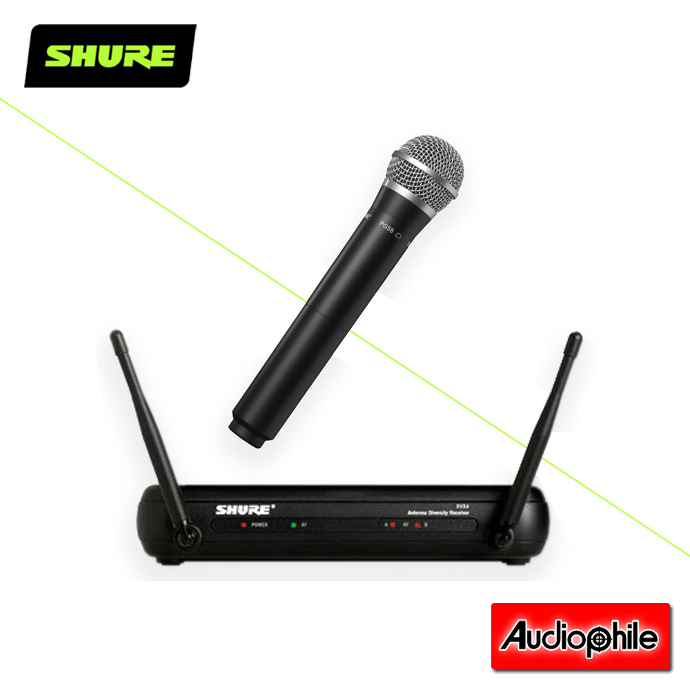 Shure SVX24/PG58 Wireless Handheld Vocal System | Lazada PH