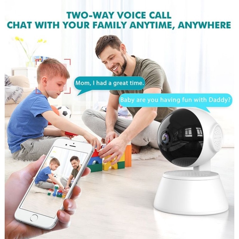 V380 Q6PRO CCTV wifi connect to phone 360deg 1080p IP Camera | Lazada PH