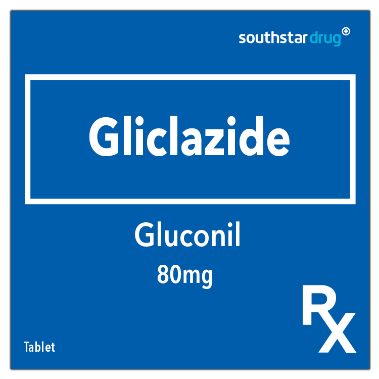Rx: Gluconil 80mg Tablet | Lazada PH