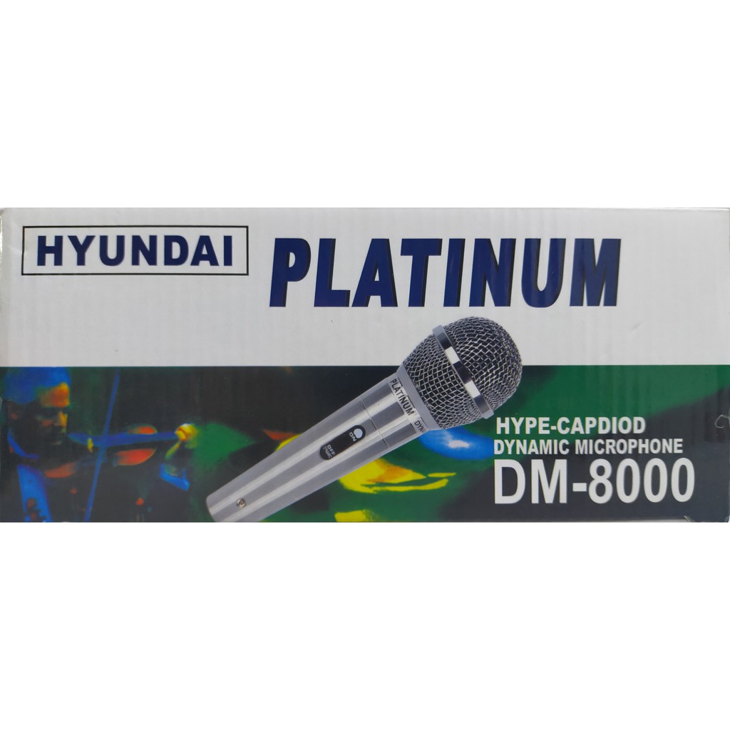 Professional Dynamic Microphone Hyundai Platinum DM-8000 | Lazada PH