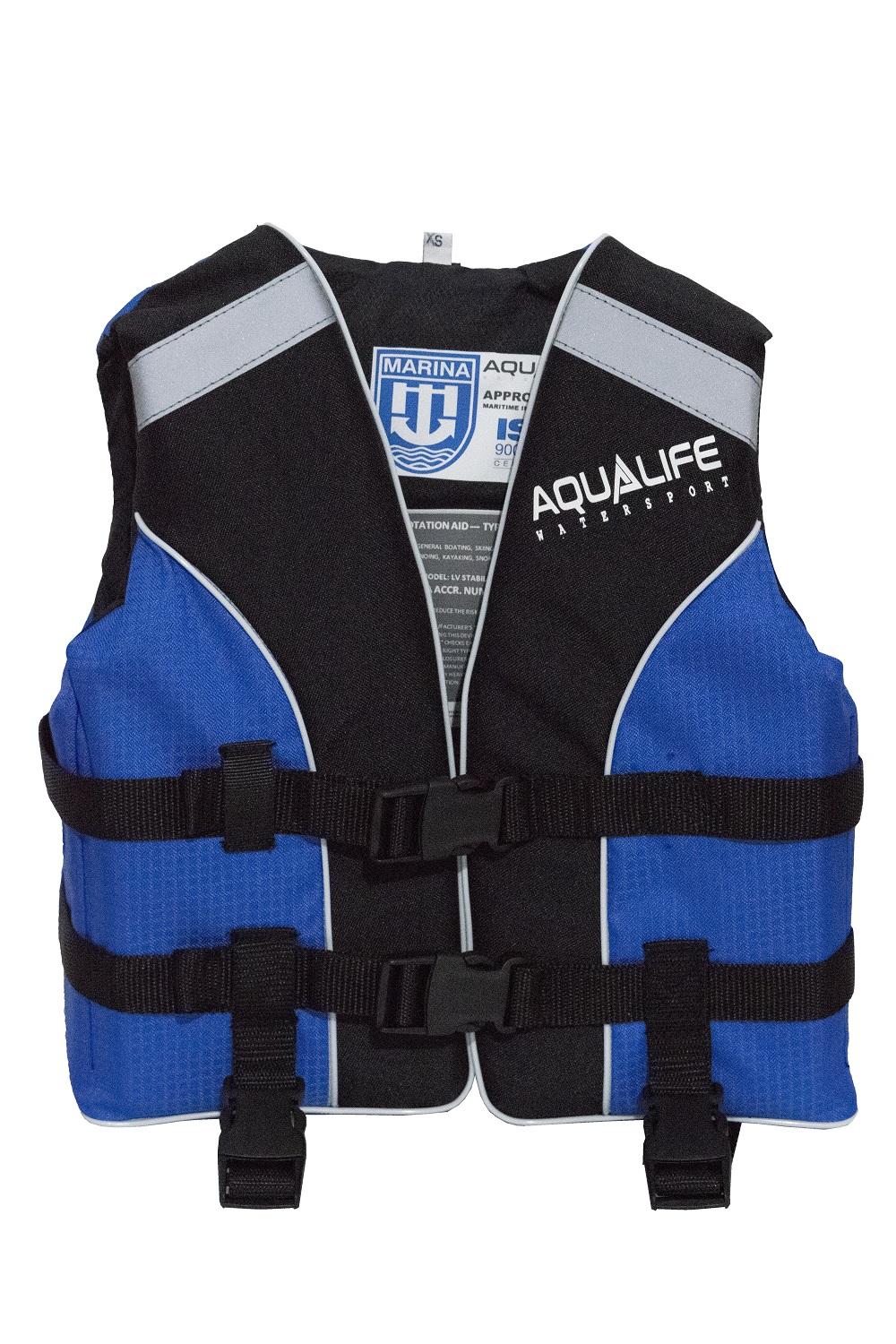 Life Vest, COLOR BLUE , Jacket Marina Approved STABIL PFD (AQUALIFE ...