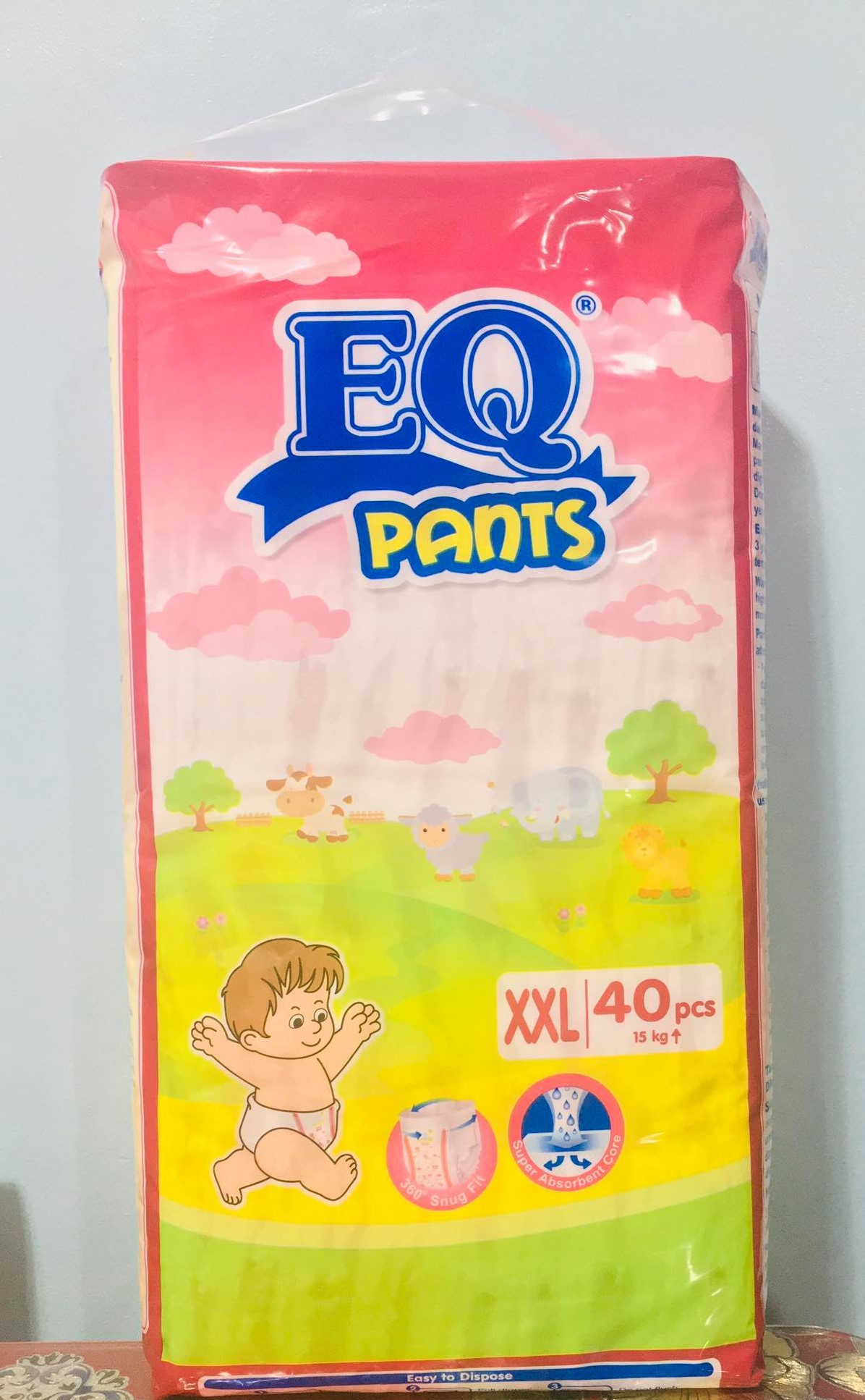 EQ Pants Jumbo Pack Baby Diaper [XXL] 40 PCS | Lazada PH