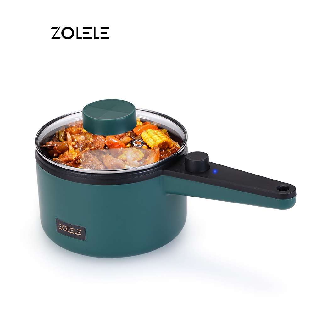 Green Electric Cooker 1.2L Rice Small Household Multifunctional Non ...
