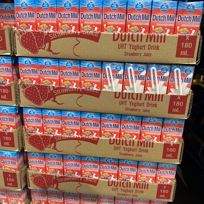 PACK OF 4 - Dutch Mill Superfruits Yoghurt Drink 180ml Nutritious Drink ...