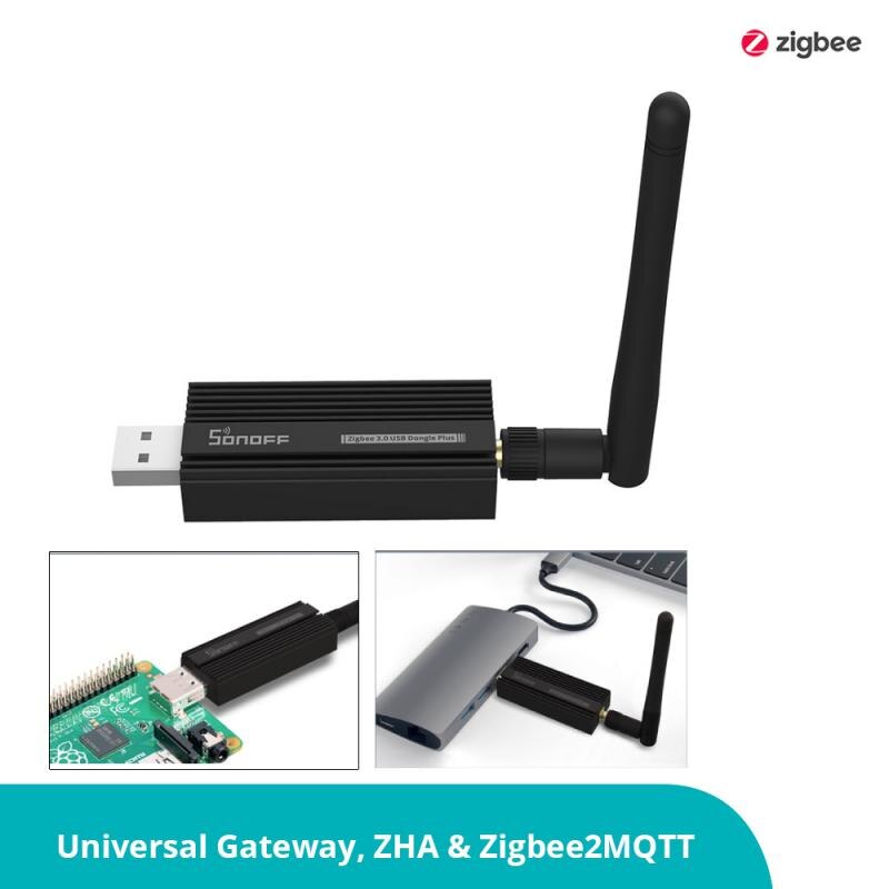 SONOFF Zigbee 3.0 ZB Dongle-P USB Dongle Plus Wireless Zigbee Gateway Analyzer Zigbee2MQTT USB ...