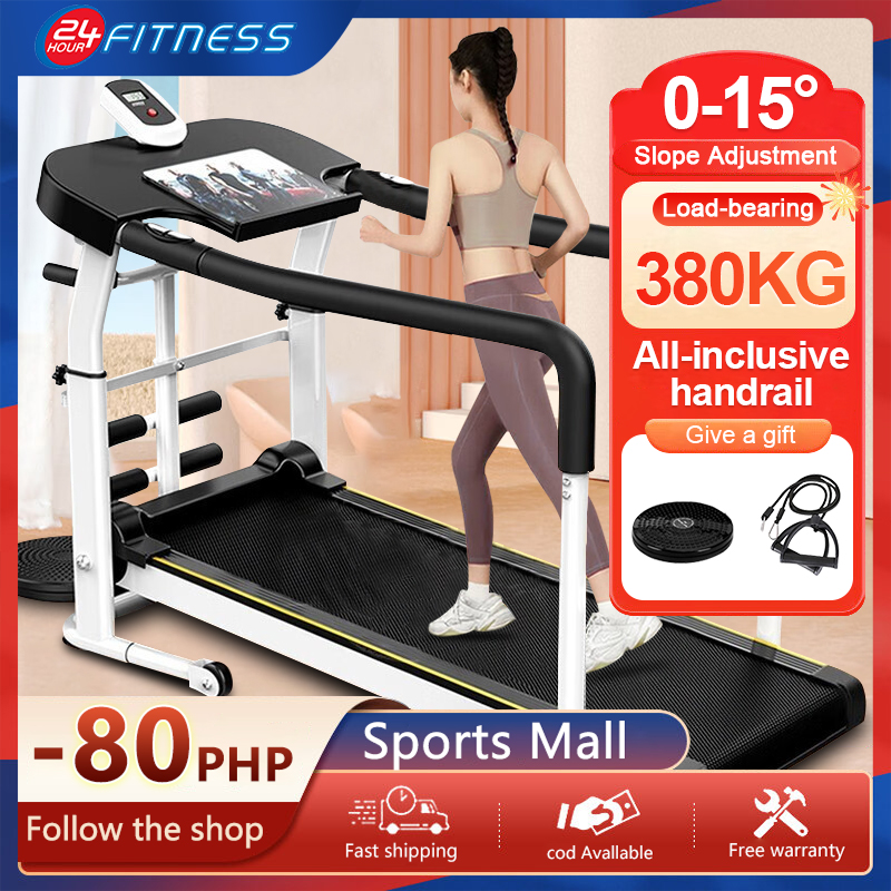 New treadmil exercise machine home multi-function widened mute folding ...