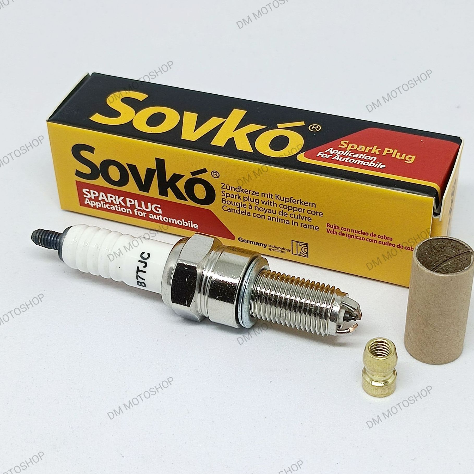 BOSCH and SOVKO Motorcycle Racing Spark Plugs - High Performance for ...