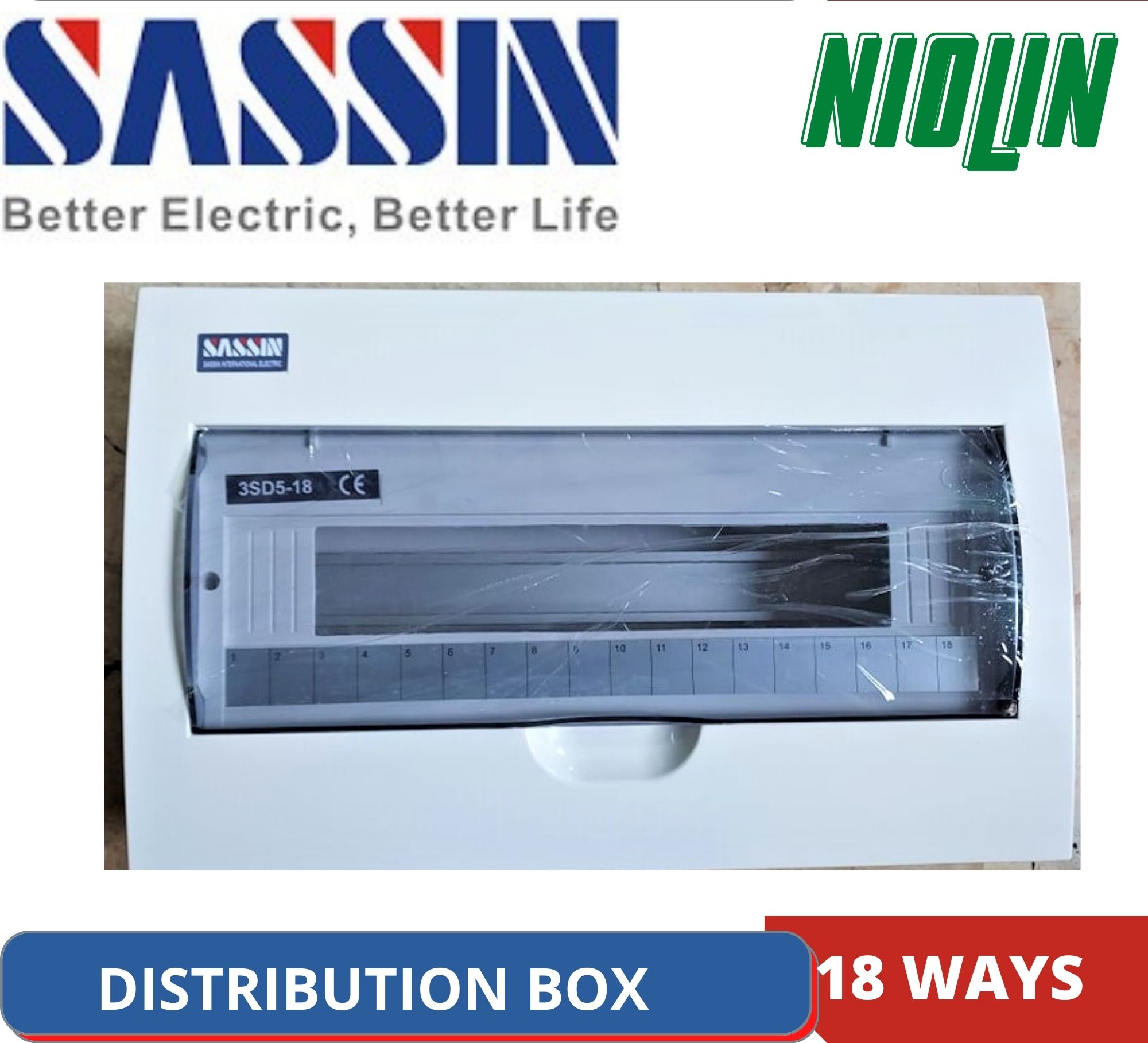 Sassin Flush Mount Distribution Box 18 Ways | Lazada PH