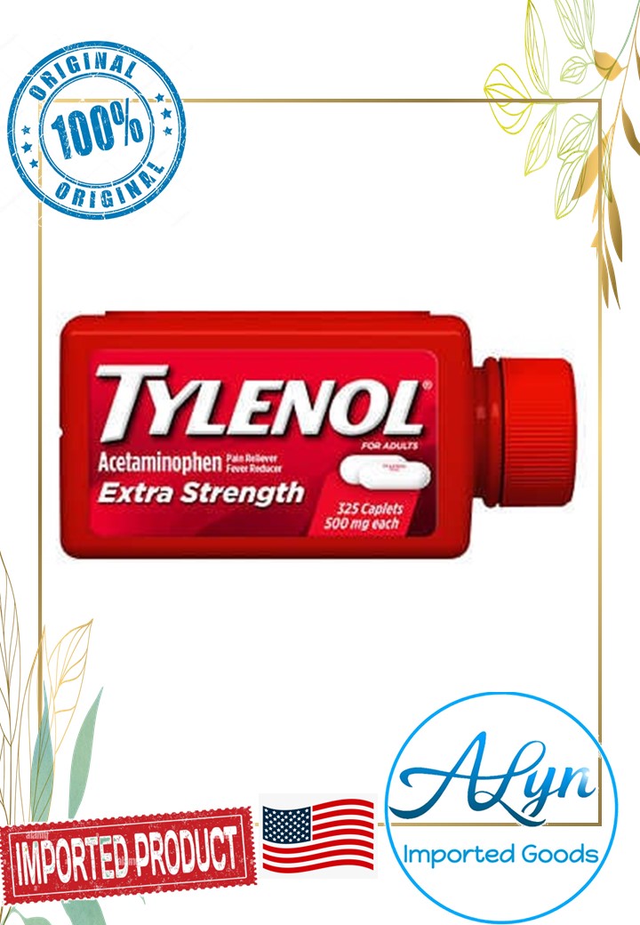 Tylenol Extra Strength Acetaminophen 500 mg, 325 Caplets | Lazada PH