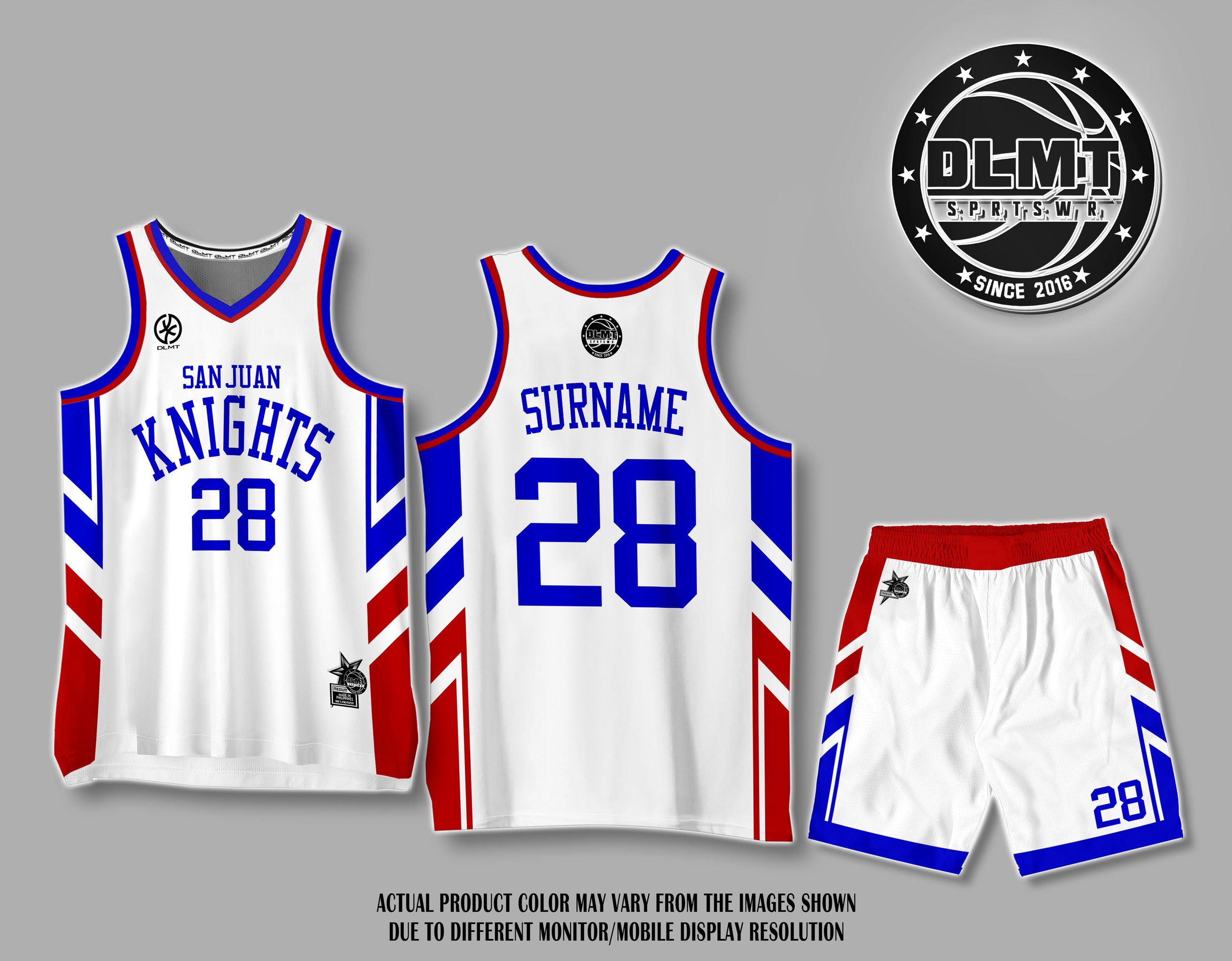 SAN JUAN KNIGHTS DLMT535 FULL SUBLIMATION JERSEY (FREE CHANGE TEAMNAME ...