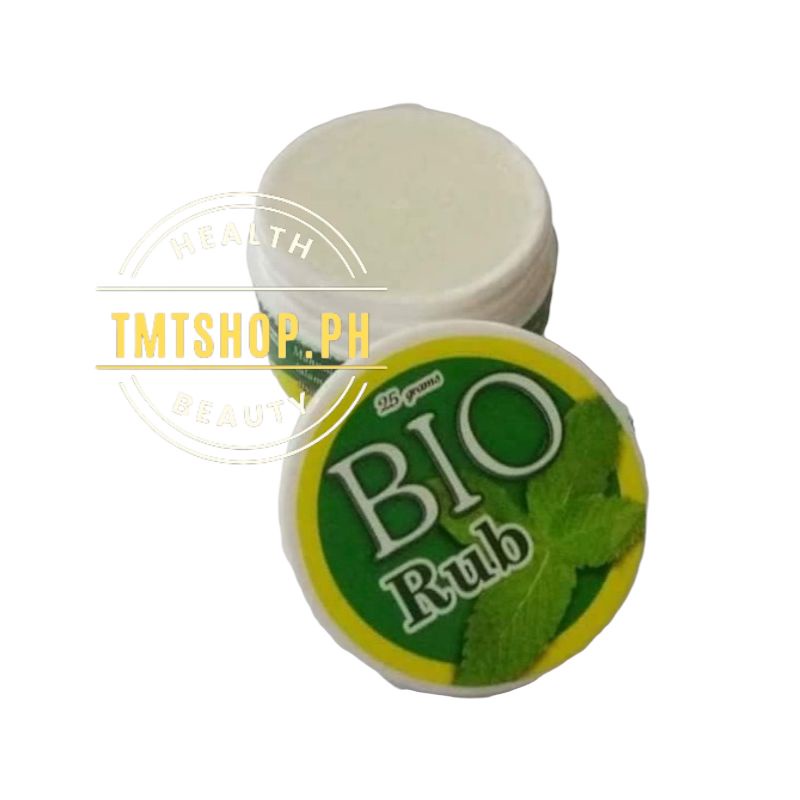 BIO RUB ORGANIC RUB 25 GRAMS5dj | Lazada PH