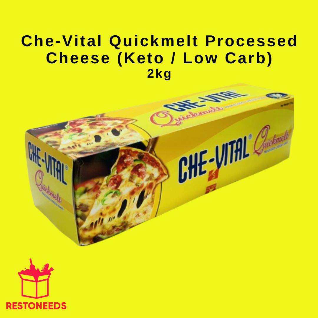 Che-Vital Quickmelt Processed Cheese (Keto / Low Carb) 2kg | Lazada PH