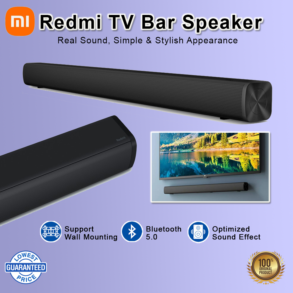 POPCORN Redmi 30W TV Speaker Sound Bar Subwoofer Smart Bass Stereo ...