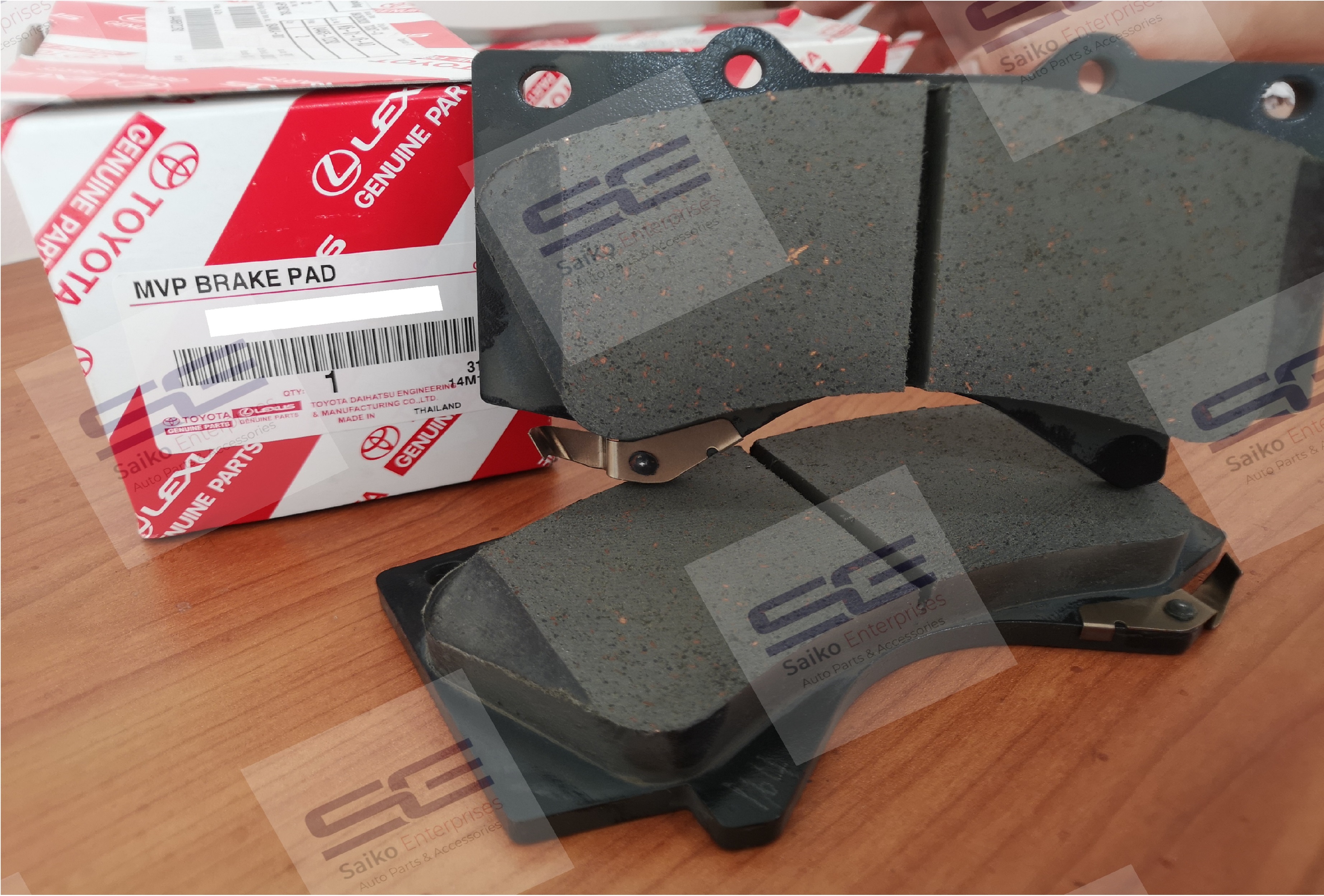 Toyota Lexus Front Brake Pads for Land Cruiser LC200 Sequoia Tundra ...