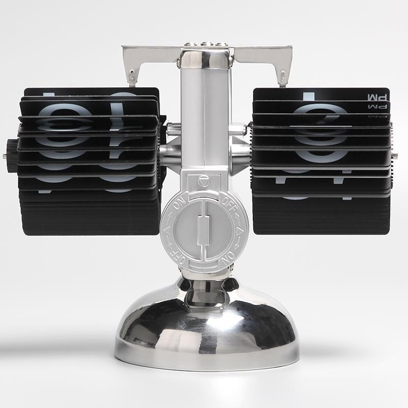 Automatic Page Turning Clock Small Balance Living Room Clock Retro ...