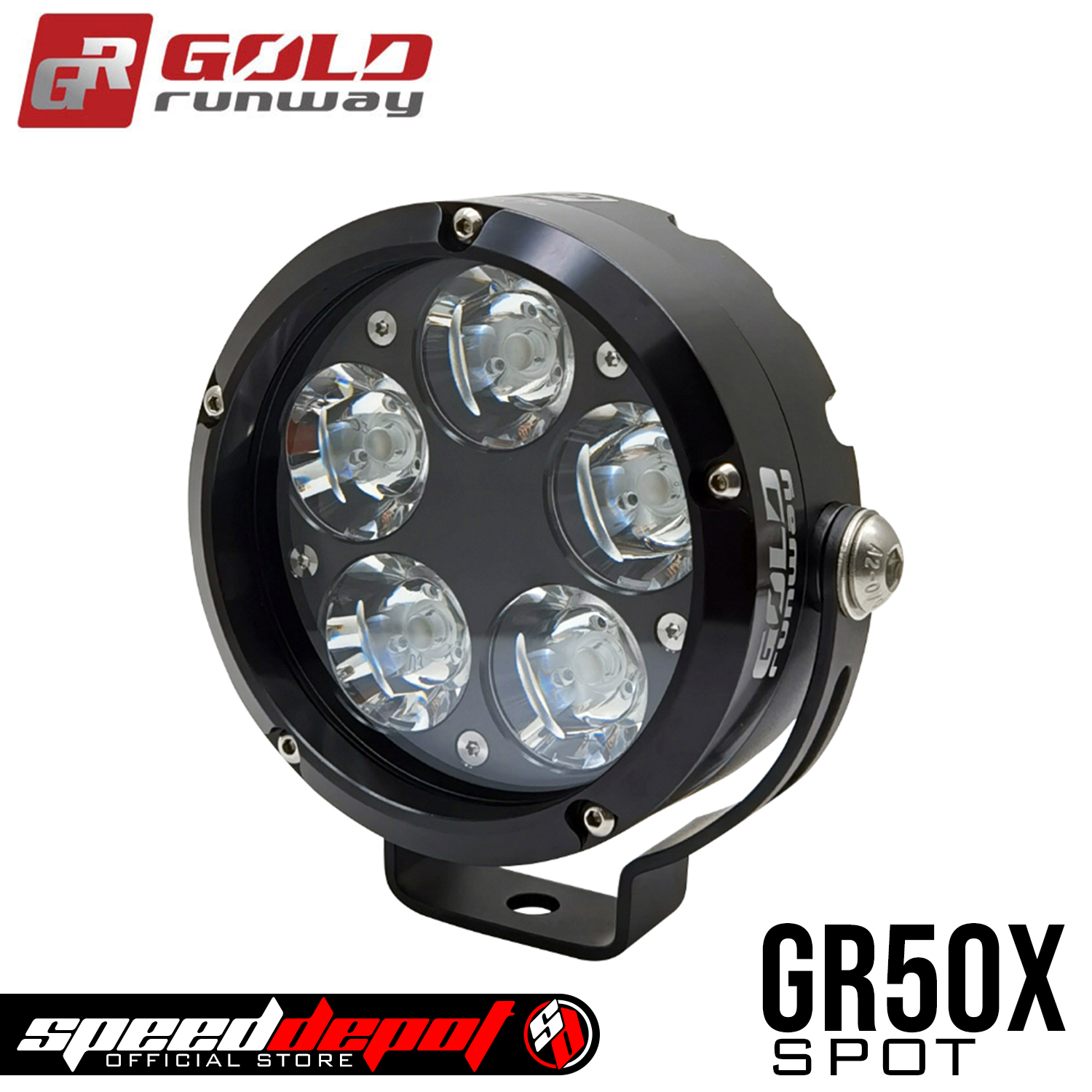 Goldrunway GR50X [Combo] 50W 6500K 6500LM LED Auxiliary Lamp | GR-50X ...