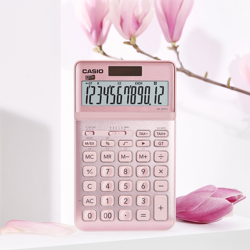 Casio JW200SC STYLISH CALCULATOR FREE LEATHER CASE | Lazada PH