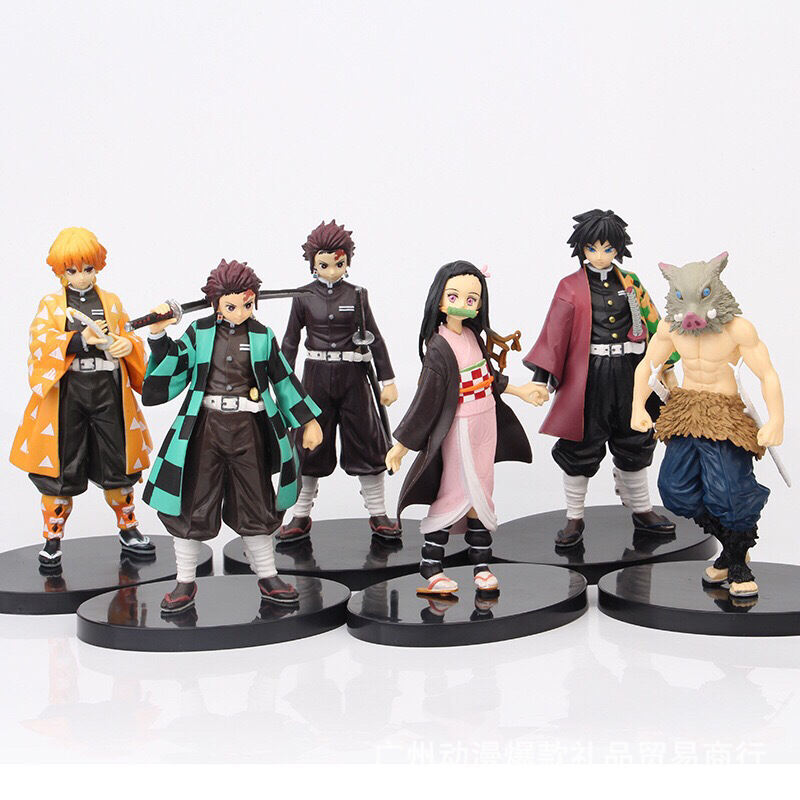 Demon Slayer Action Figure Kimetsu No Yaiba Figure Nezuko Tanjirou ...