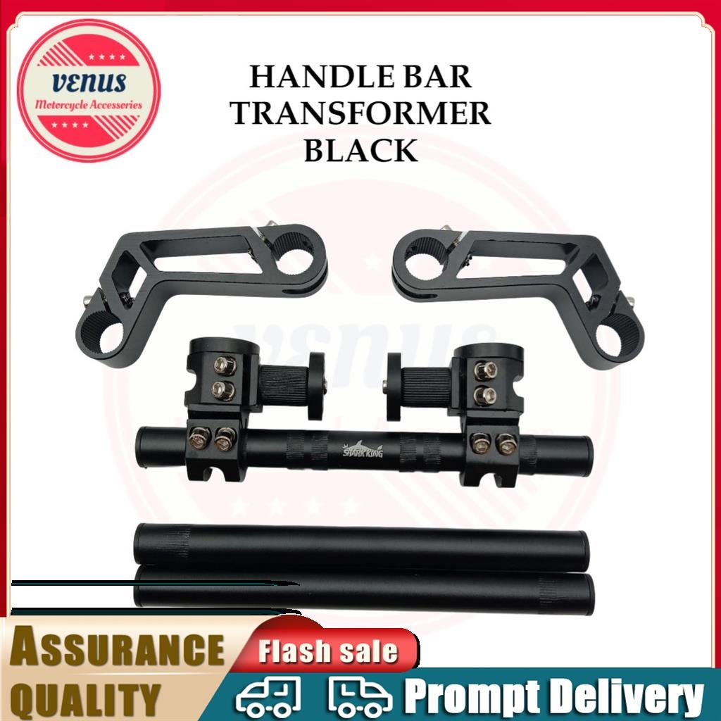 moto VENUS Handle bar universal motorcycle Steering transformeR | Lazada PH