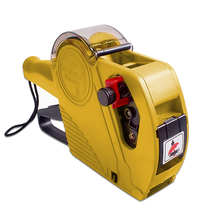 Creative tool house Labeling Machine Red Printer Plays Price Tag ...