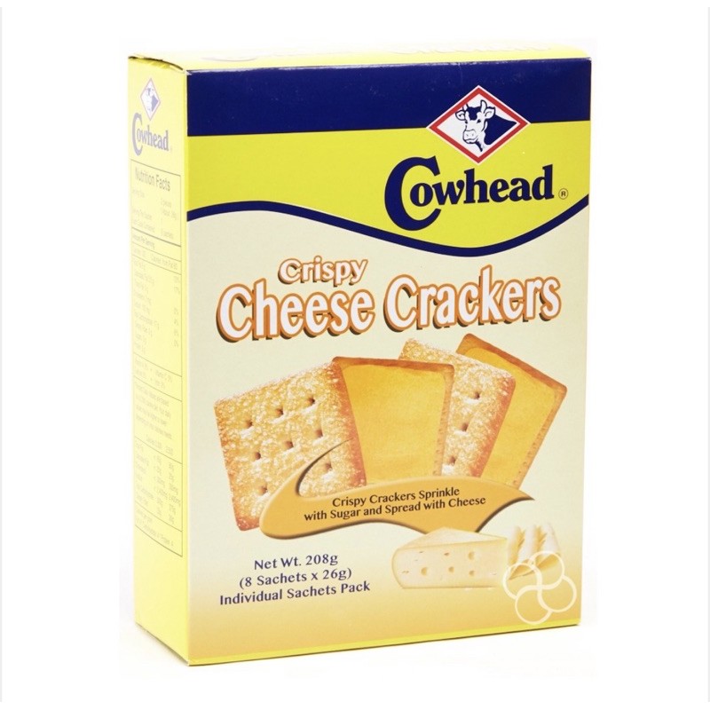 Cowhead Crispy Cheese Crackers 208g | Lazada PH