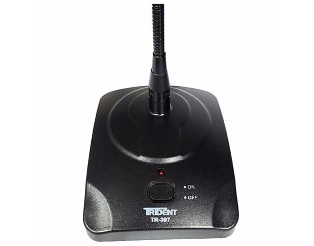 TRIDENT TR-307 PROFESSIONAL CONFERENCE MICROPHONE (Black) | Lazada PH