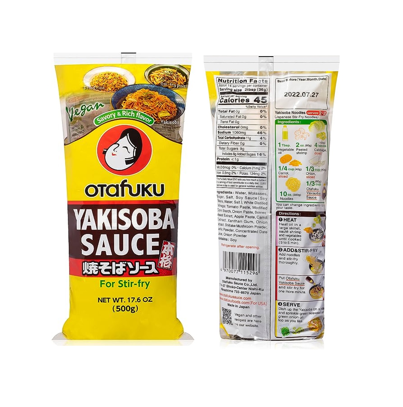 Japan Otafuku Yakisoba Sauce 300g | Lazada PH
