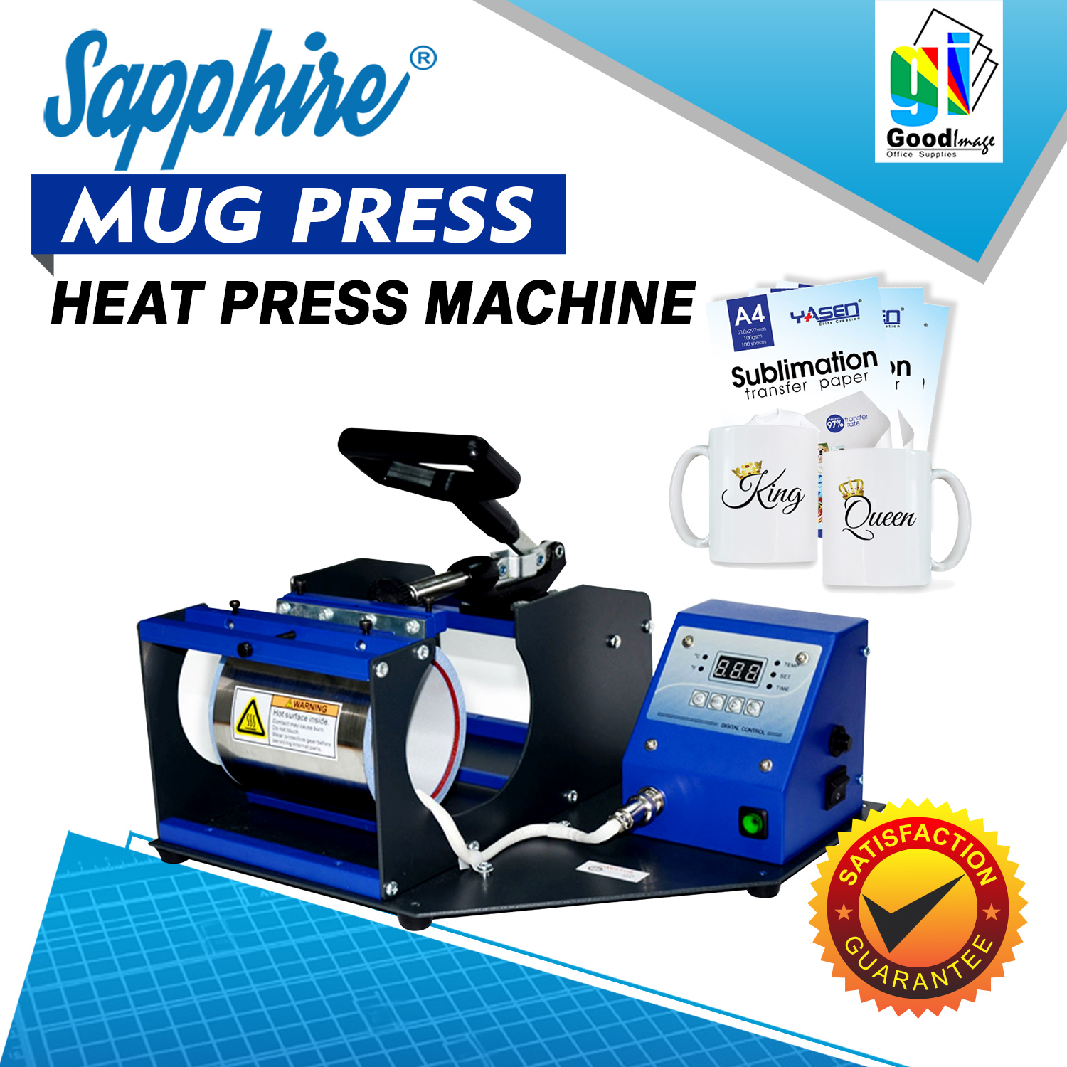 Sapphire Mug Press Machine | Lazada PH