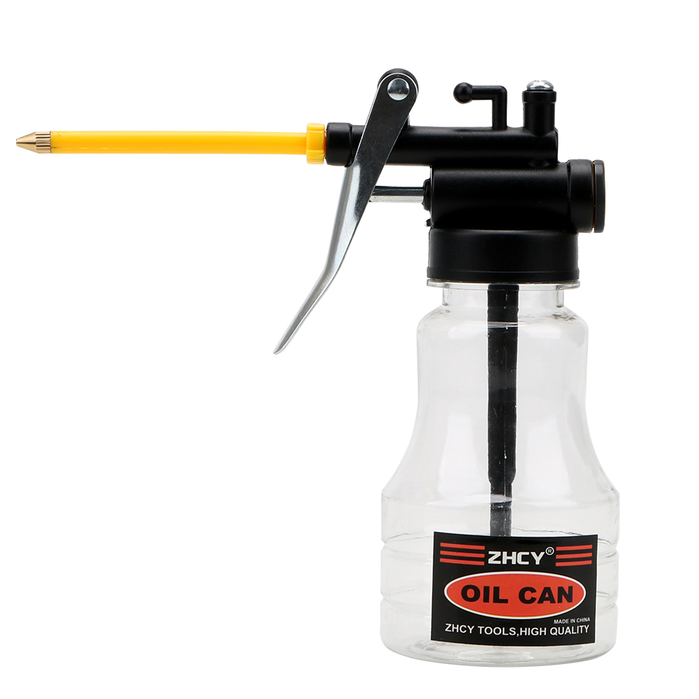 High Pressure Oiler Grease Flex Gun Clear Oil Can Hand Tools Lubricator ...