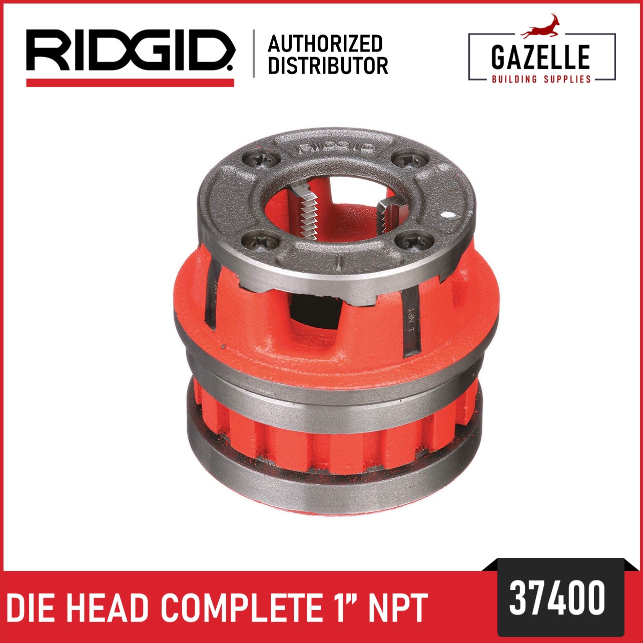 Ridgid Die Head Complete NPT for 12R Manual Pipe threader | Lazada PH