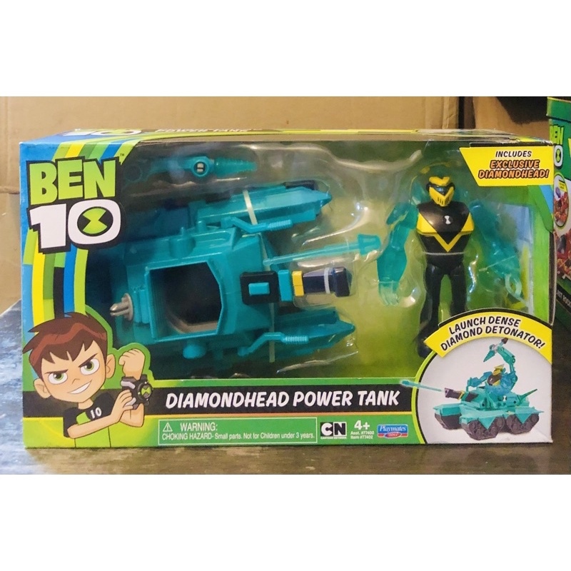 Ben 10 Diamond Head Power Tank/ Heatblast Rocket Flyer Playset | Lazada PH
