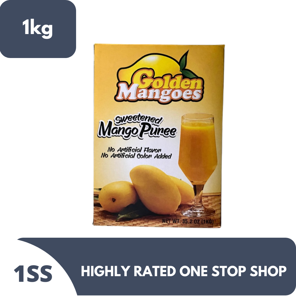 Golden Mangoes, Sweetened Mango Puree 1kg | Lazada PH