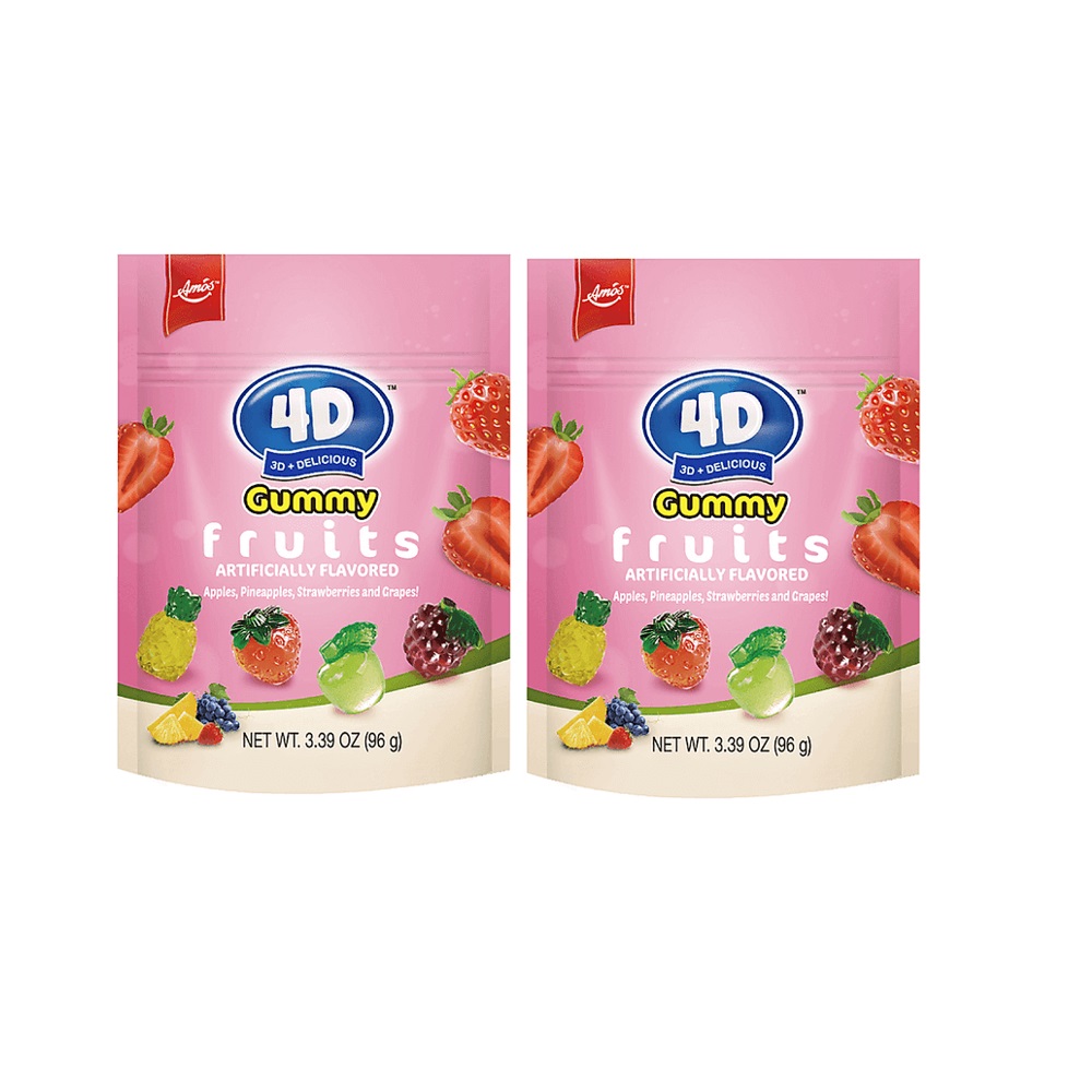 4D Gummy Fruits 96g - pack of 2 | Lazada PH