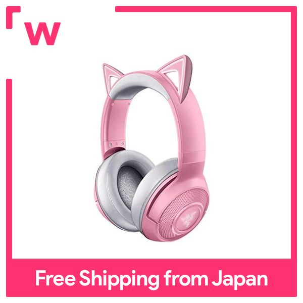 Razer Kraken BT Kitty Edition Quartz Pink Wireless Gaming Headset Pink ...
