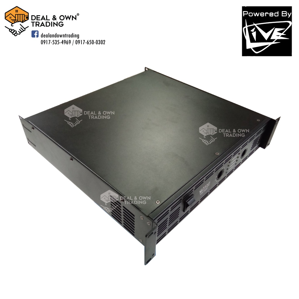 YvMLive Grandmaster GM-800 450W RMS Powered Amplifier | Lazada PH