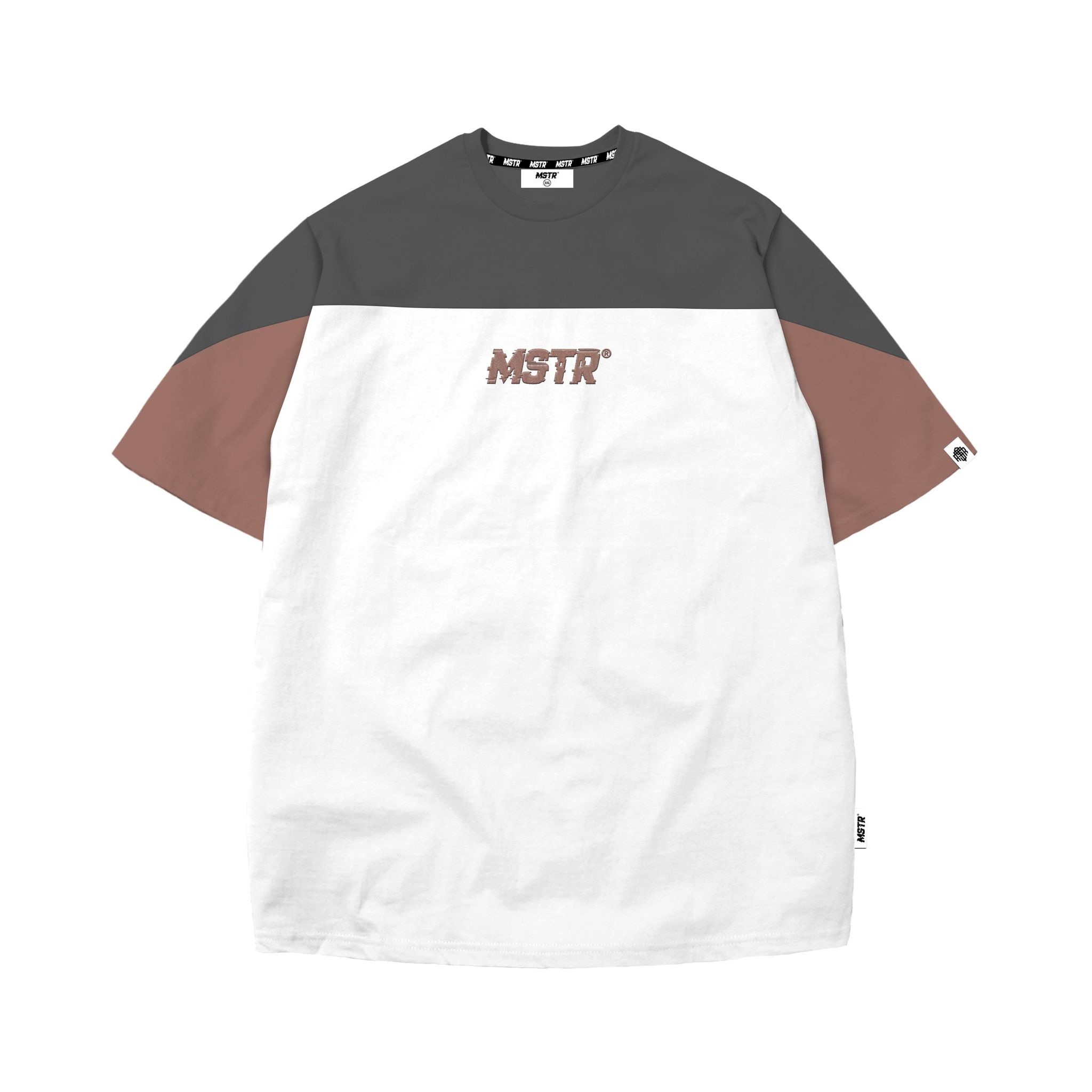 MSTR Co. - URBAN cut&sew T-SHIRT (GREY TOP) | Lazada PH