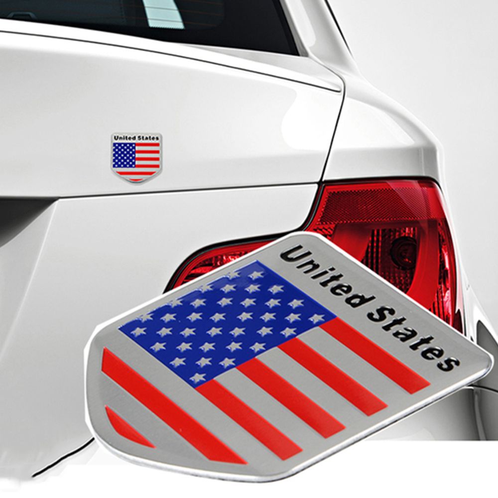 Y2HQWL Universal Badge Chrome Refitting Car Aluminum Car Badge Decals ...